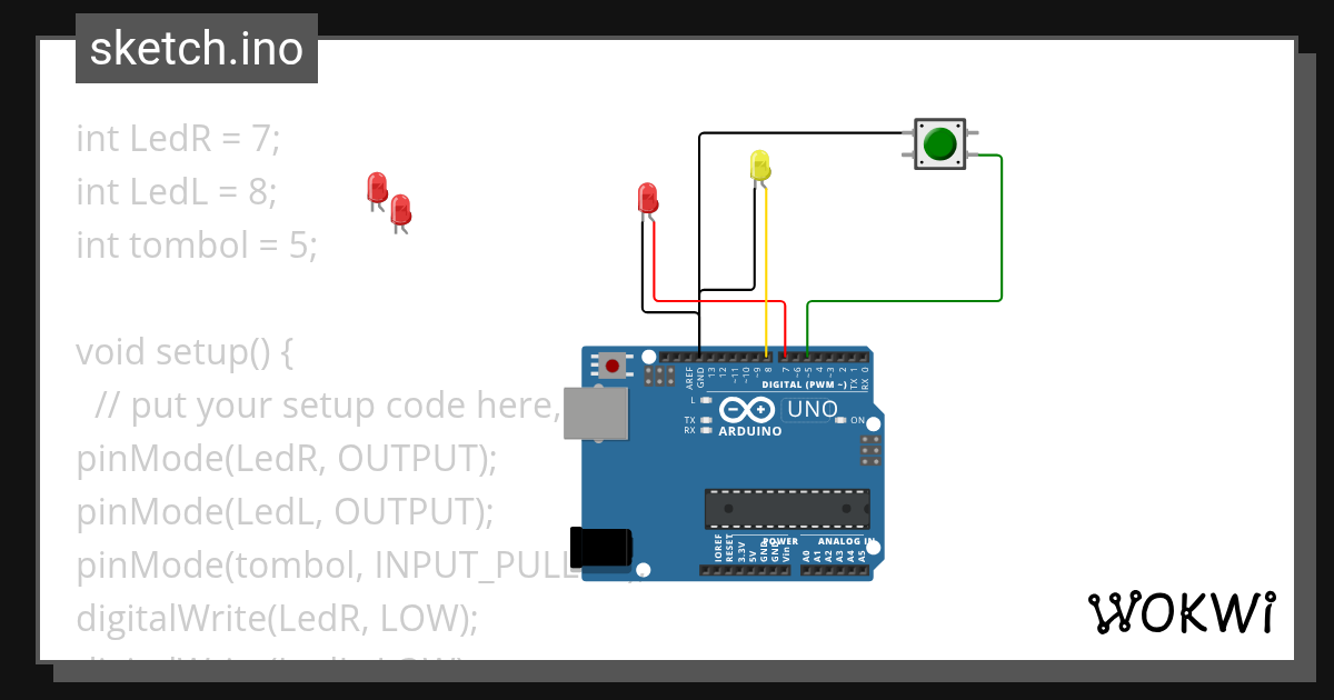 Ada Tombol Wokwi Esp32 Stm32 Arduino Simulator 9253