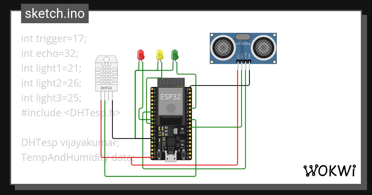 day4 - Wokwi ESP32, STM32, Arduino Simulator