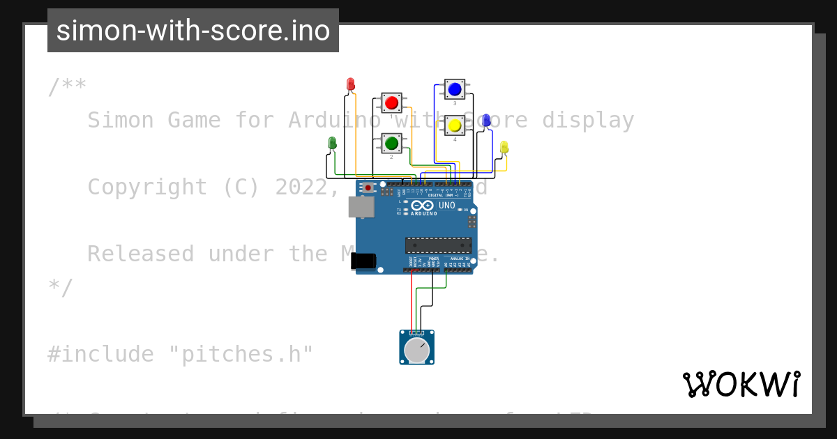 Dummy Wokwi Esp32 Stm32 Arduino Simulator 3367