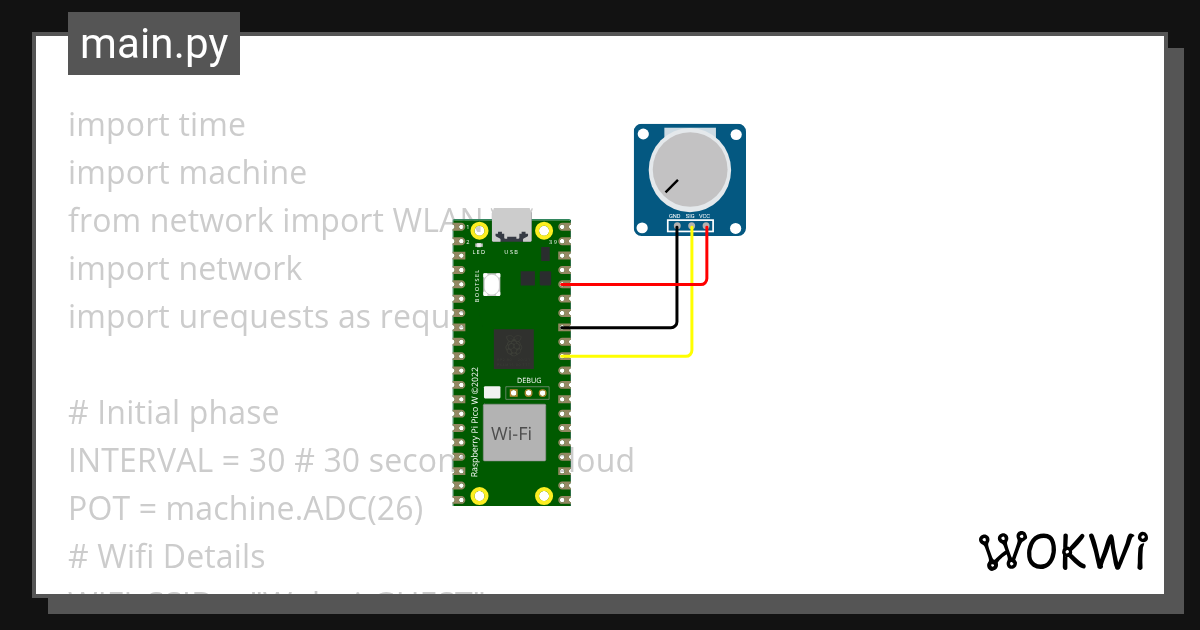 picow - Wokwi ESP32, STM32, Arduino Simulator