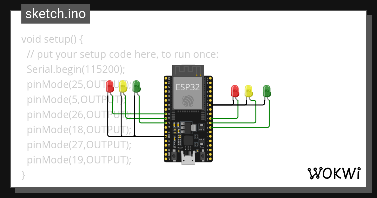 Naan Mudhalvan 4 - Wokwi ESP32, STM32, Arduino Simulator