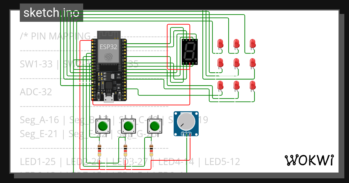 Simulasi ESP32 Basic - PAM Copy - Wokwi ESP32, STM32, Arduino Simulator