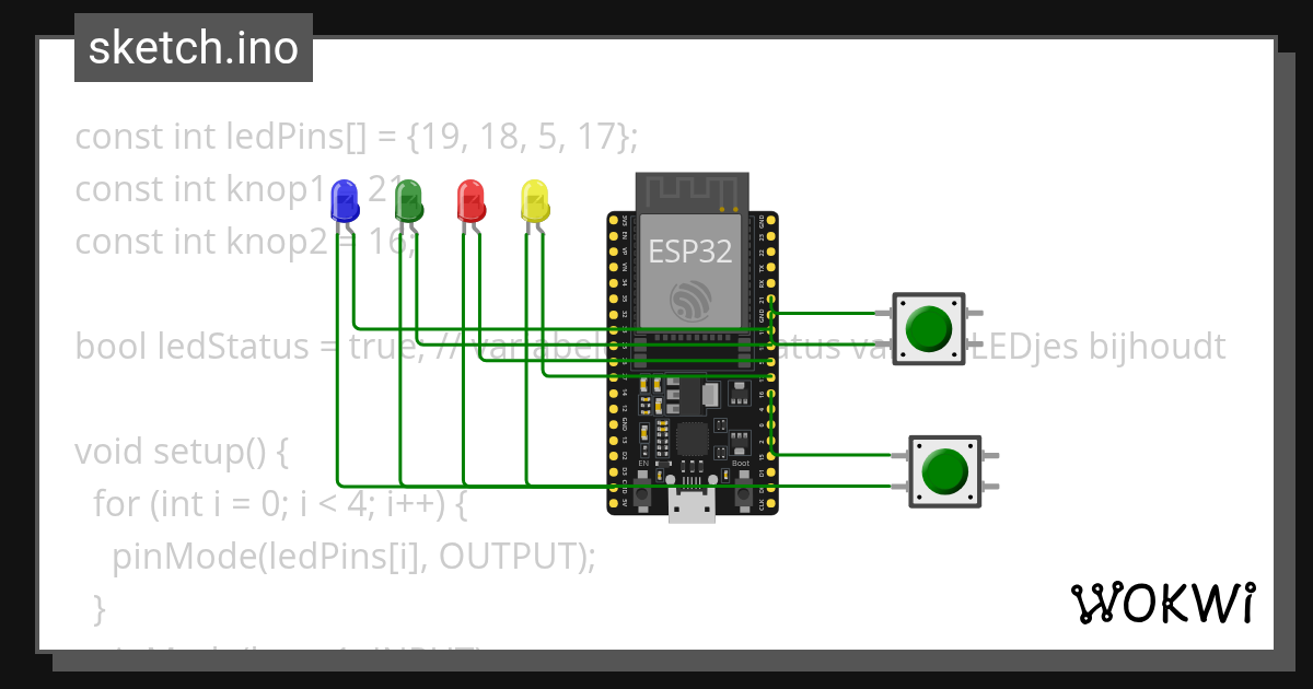 Wokwi - Online ESP32, STM32, Arduino Simulator