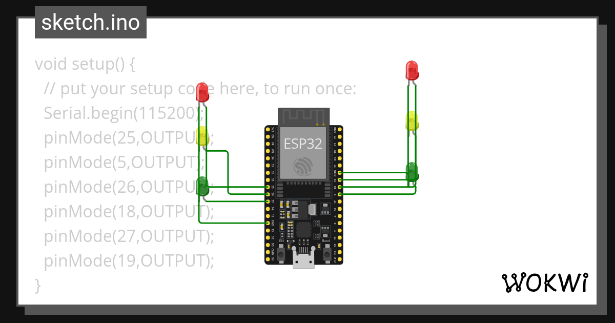 s4 - Wokwi ESP32, STM32, Arduino Simulator