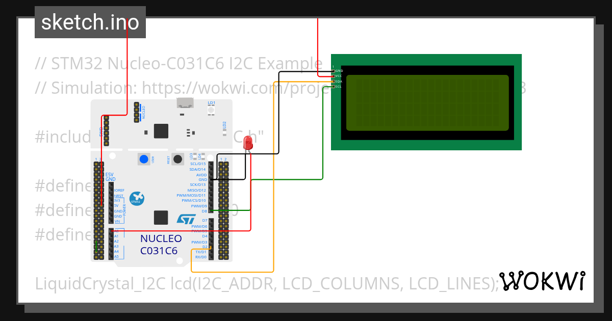 St Nucleo Lcd I2c Copy Wokwi Esp32 Stm32 Arduino Simulator 7762