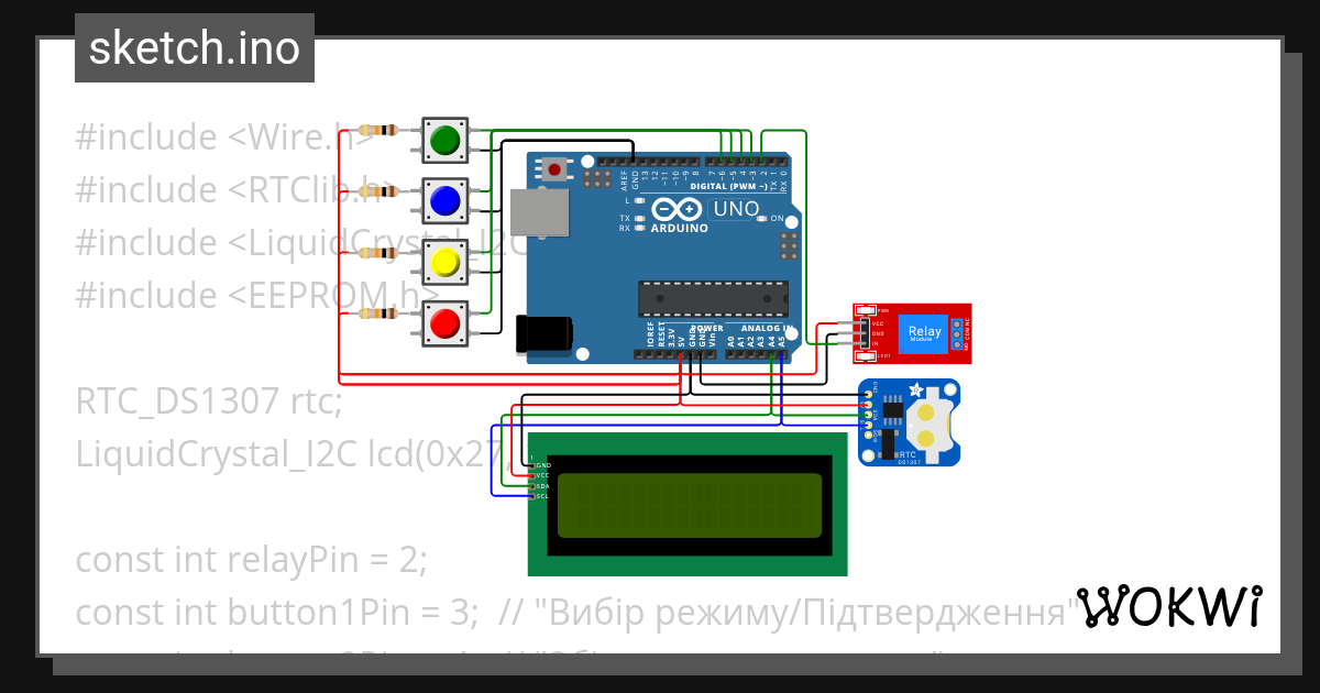 Lab4 - Wokwi ESP32, STM32, Arduino Simulator