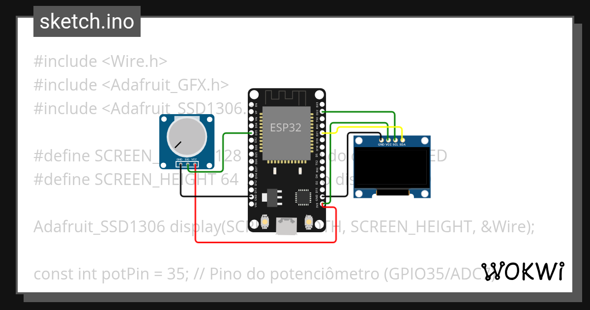 esp32 oled- simple Copy - Wokwi ESP32, STM32, Arduino Simulator