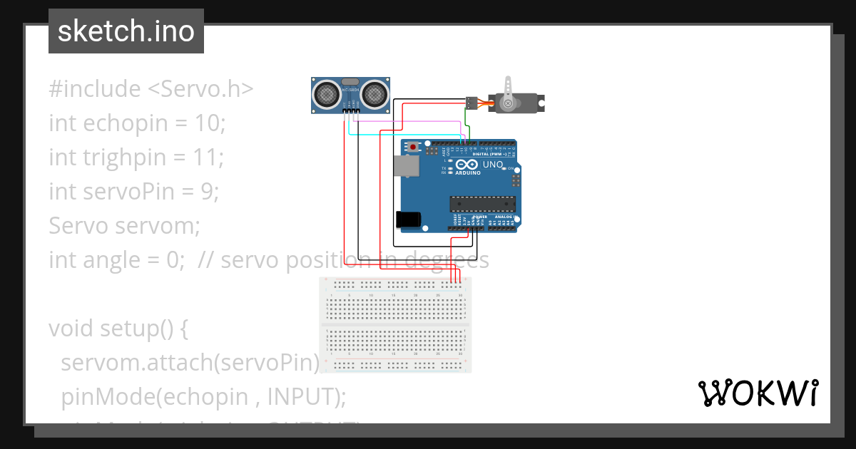 servo - Wokwi ESP32, STM32, Arduino Simulator