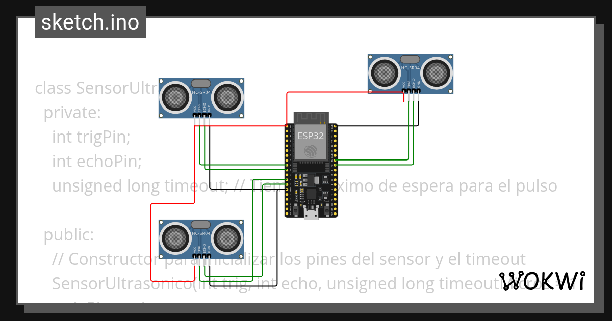 sensores_destancia - Wokwi ESP32, STM32, Arduino Simulator