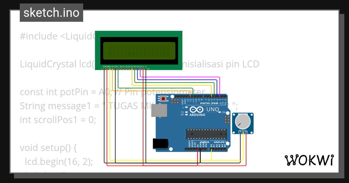 rizqi - Wokwi ESP32, STM32, Arduino Simulator