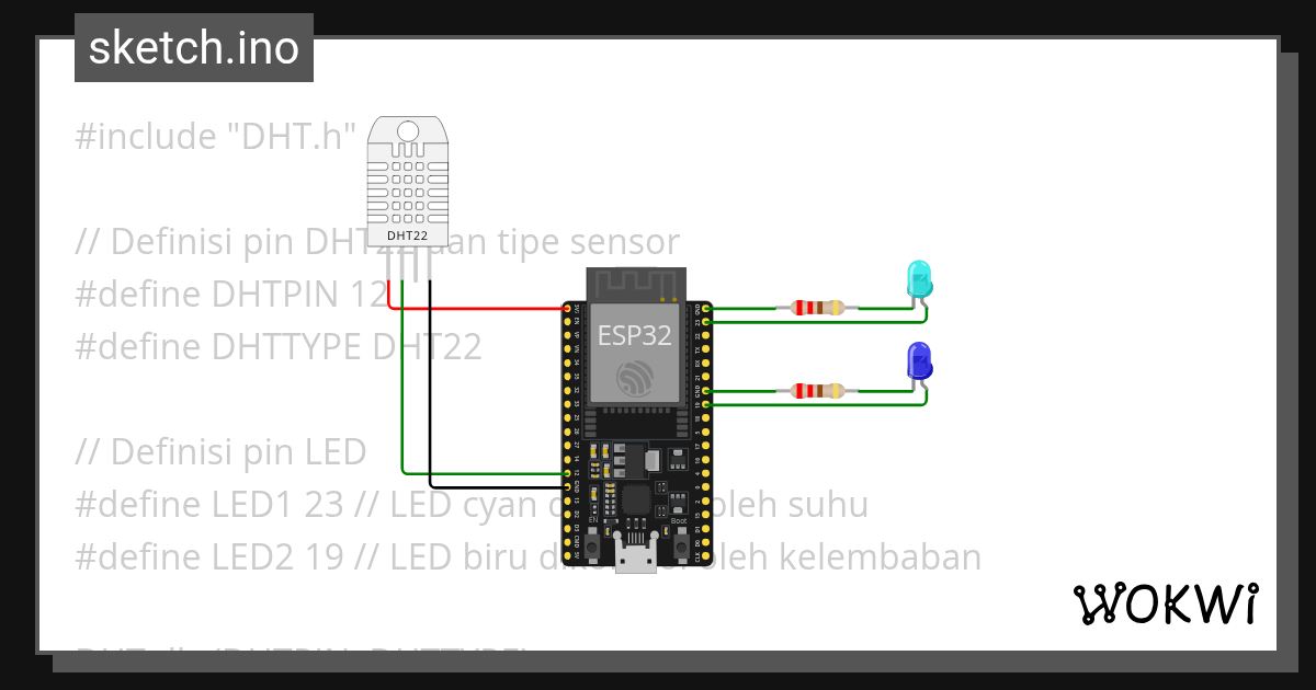 Modul 4 - Wokwi ESP32, STM32, Arduino Simulator