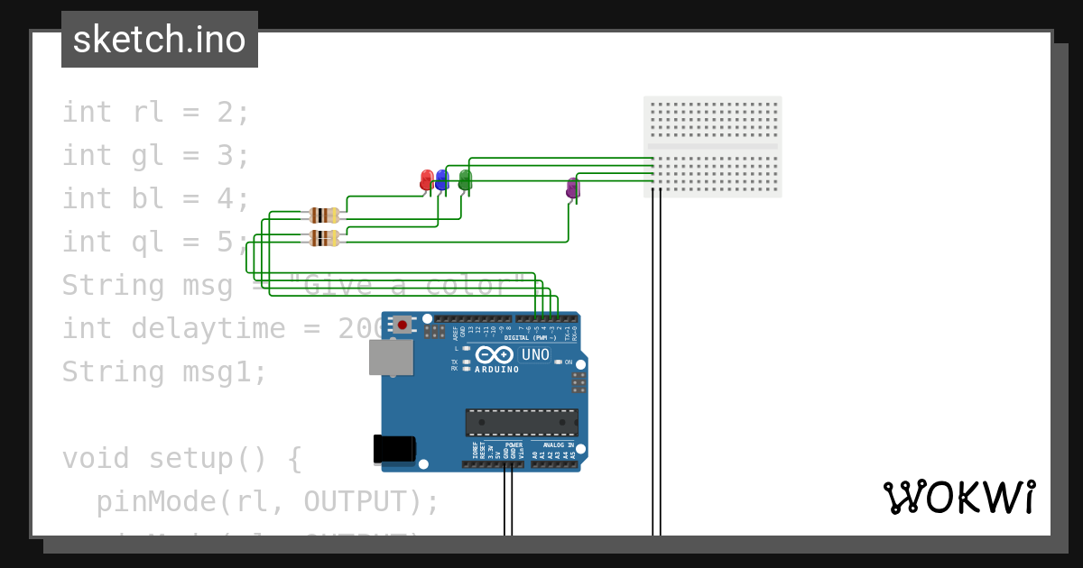 My Fist Program Wokwi Esp32 Stm32 Arduino Simulator