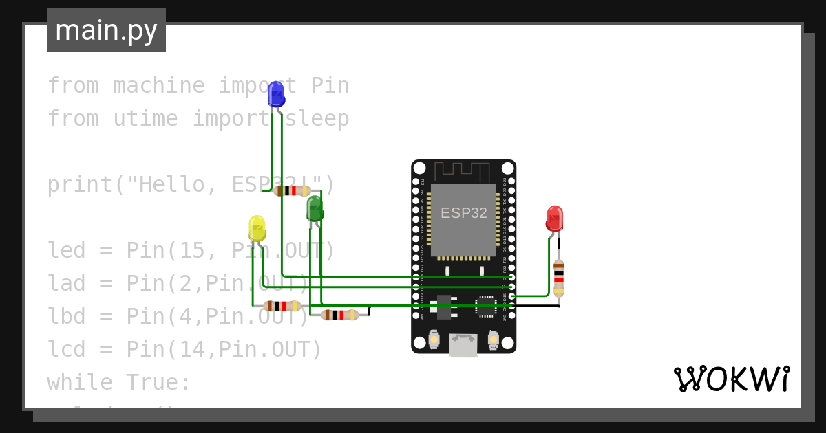 Micropython Blink Esp32 Copy Wokwi Esp32 Stm32 Arduino Simulator 5129