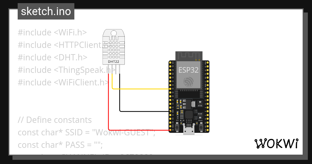 caso 11 parte 2 - Wokwi ESP32, STM32, Arduino Simulator