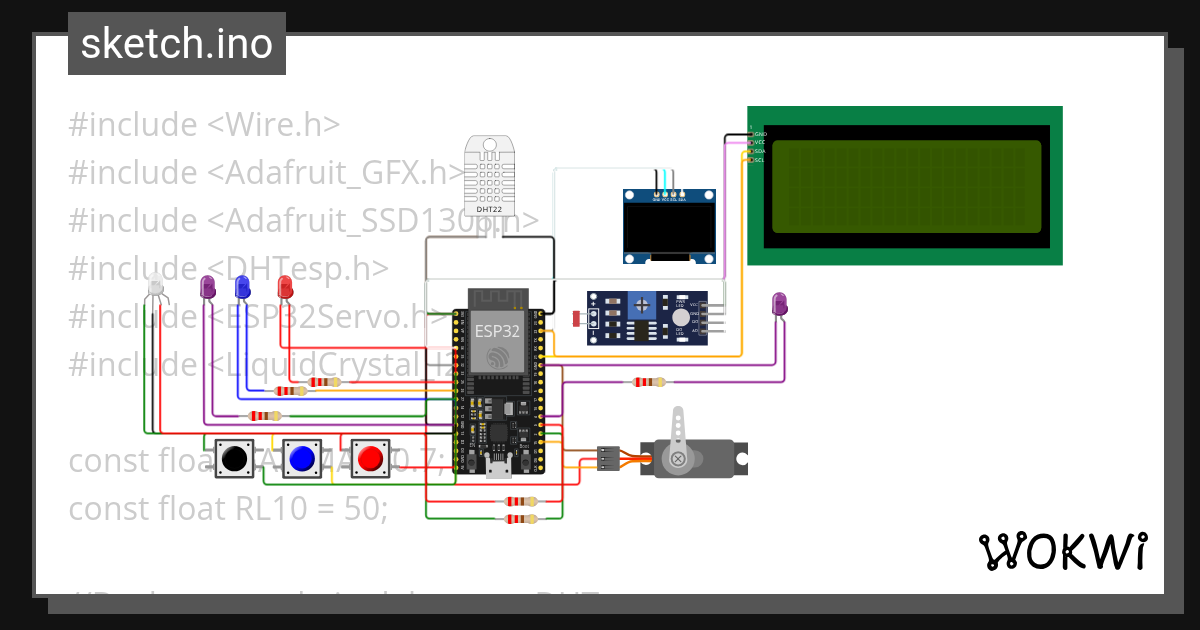 Instrumento Evaluacion - Wokwi ESP32, STM32, Arduino Simulator