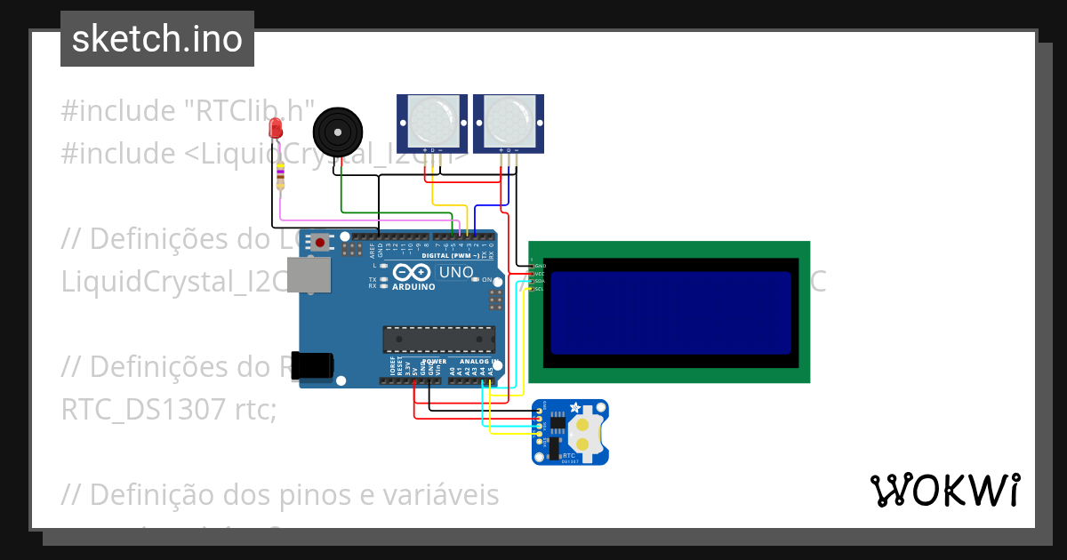 Projeto 6 - Wokwi ESP32, STM32, Arduino Simulator