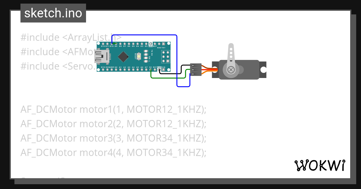mensajes robot voz - Wokwi ESP32, STM32, Arduino Simulator