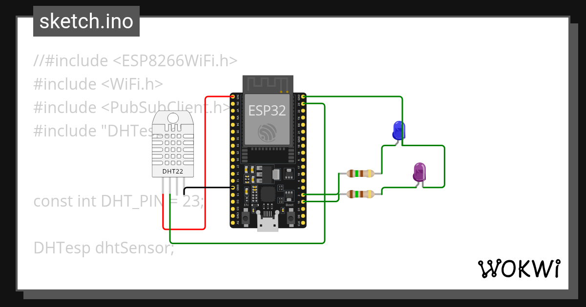 funcionoucomHIVE(broker) - Wokwi ESP32, STM32, Arduino Simulator