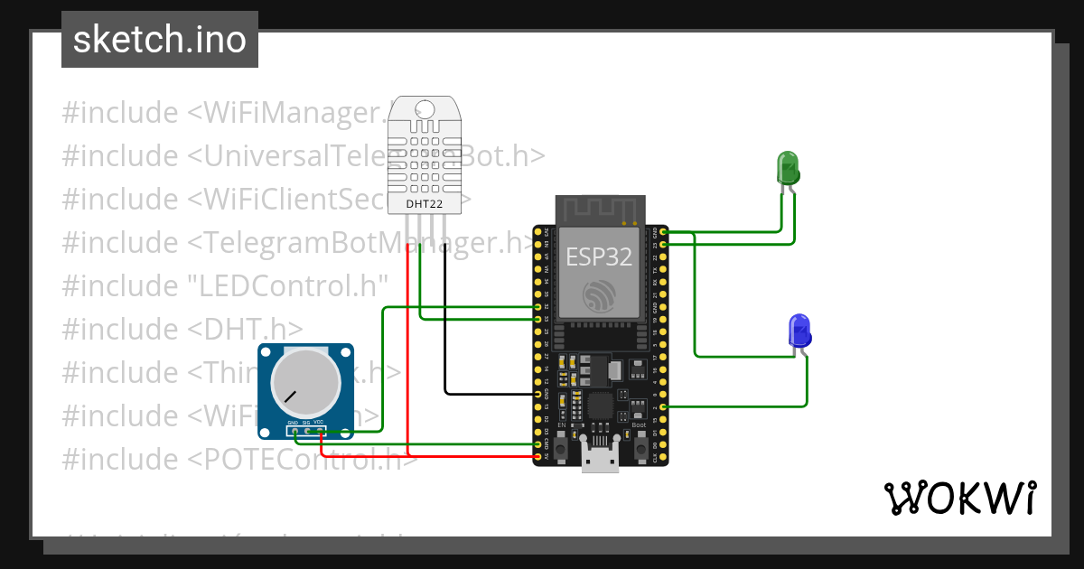 TP2 - Wokwi ESP32, STM32, Arduino Simulator