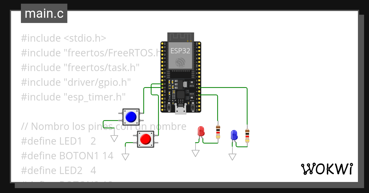 Wokwi - Online ESP32, STM32, Arduino Simulator