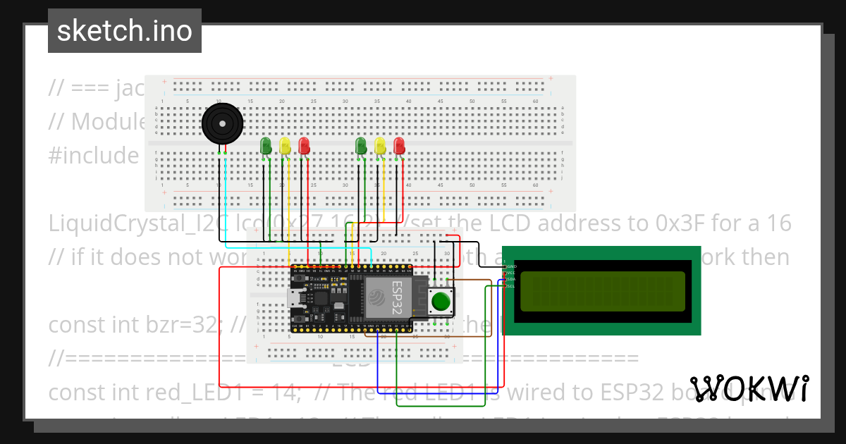 Wokwi - Online ESP32, STM32, Arduino Simulator