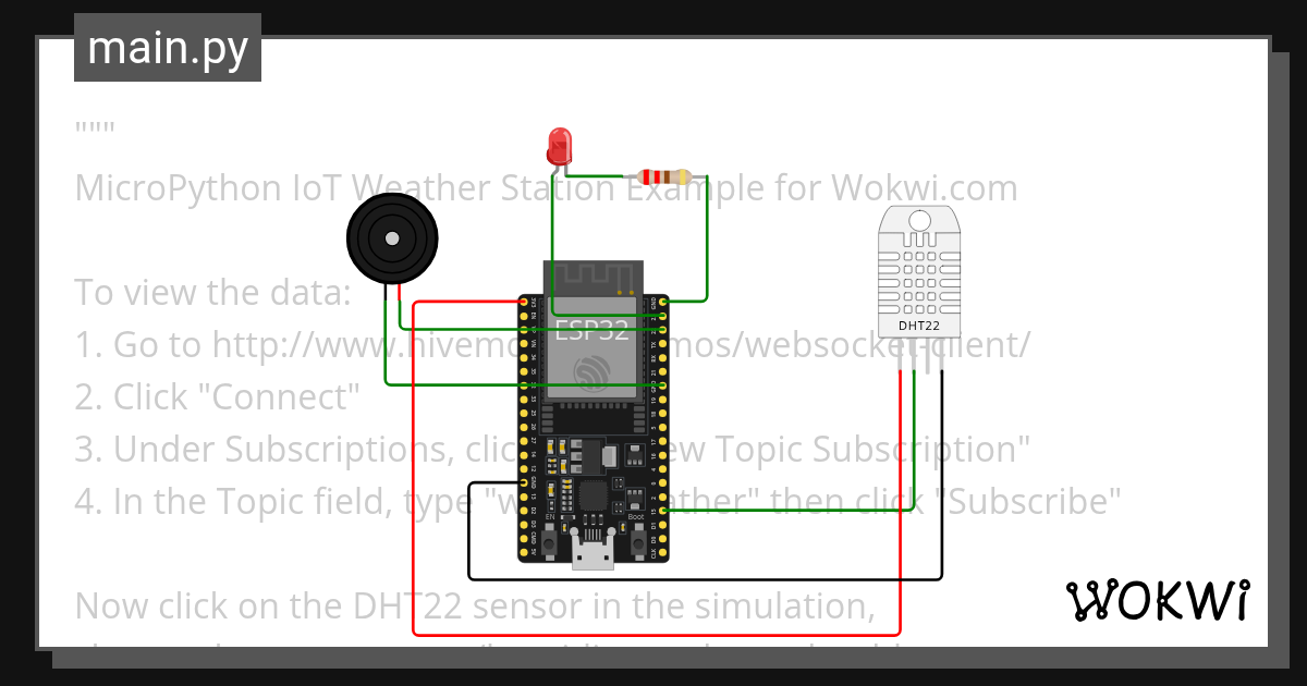 IoT_Projeto - Wokwi ESP32, STM32, Arduino Simulator