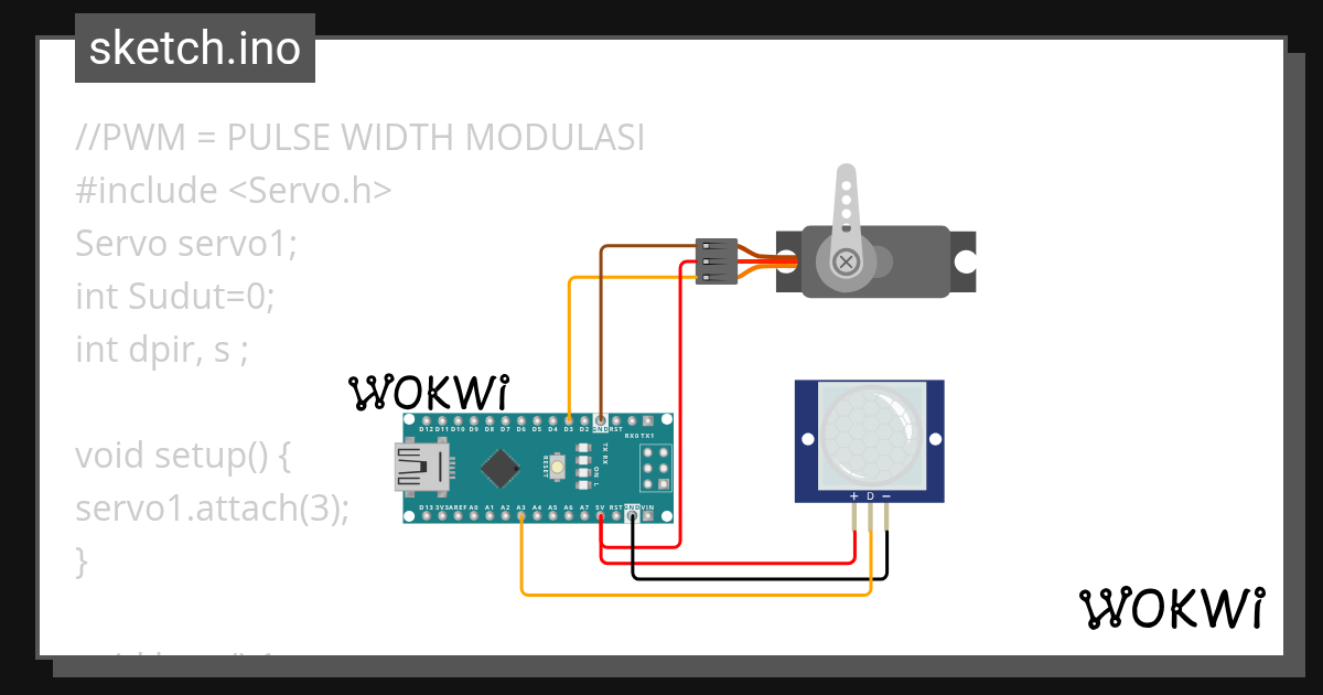 Project 11 (NANO SERVO) 26-9-24 - Wokwi ESP32, STM32, Arduino Simulator Project 11 (NANO SERVO) 26-9-24 - Wokwi ESP32, STM32, Arduino Simulator