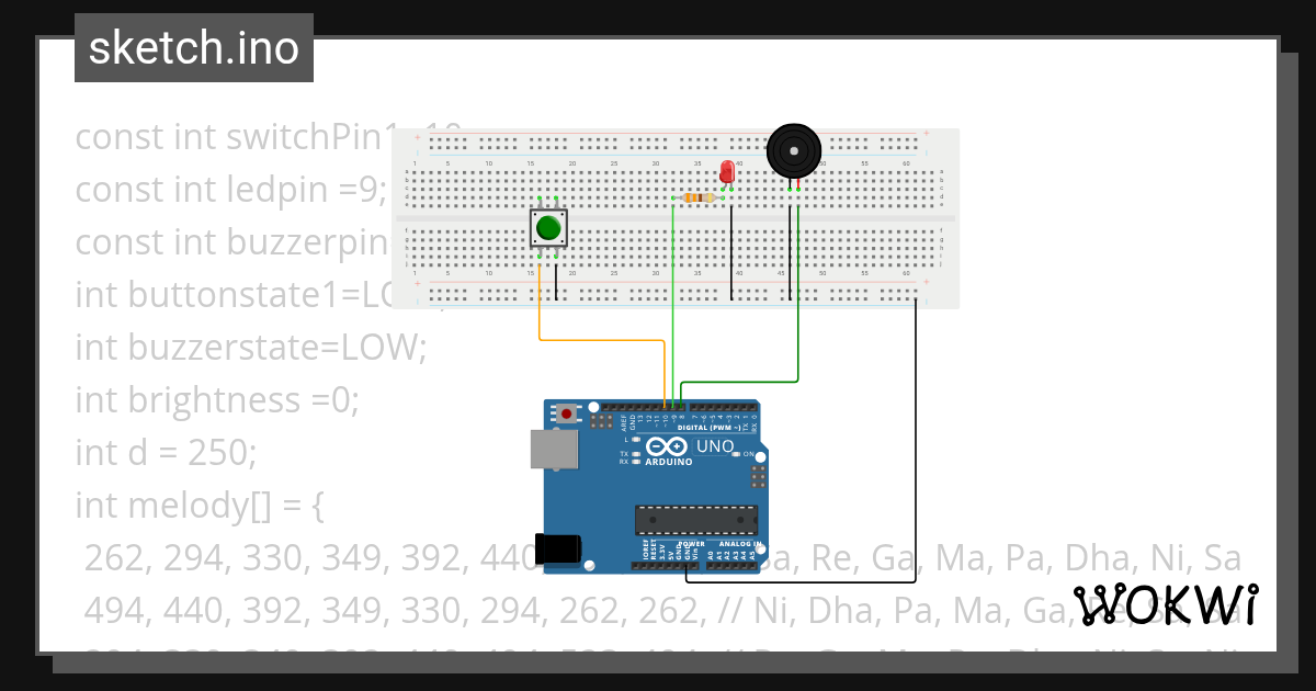 EXP2(obj6.2) - Wokwi ESP32, STM32, Arduino Simulator