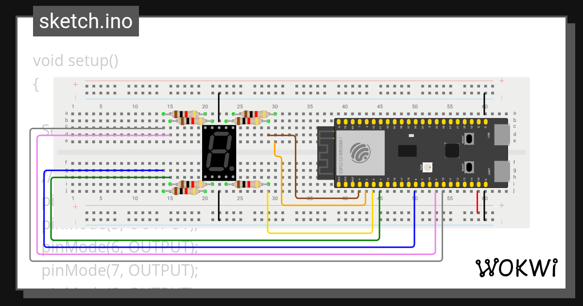 ex03 - Wokwi ESP32, STM32, Arduino Simulator