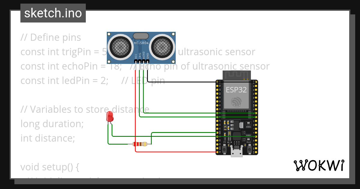 Smart Bins - Wokwi ESP32, STM32, Arduino Simulator