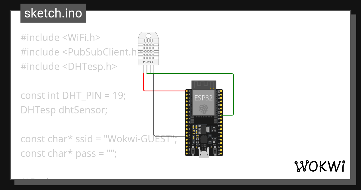 Envío a servidor MQTT Broker - Wokwi ESP32, STM32, Arduino Simulator