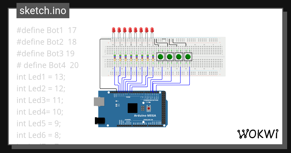 Avaliação Wokwi Esp32 Stm32 Arduino Simulator 