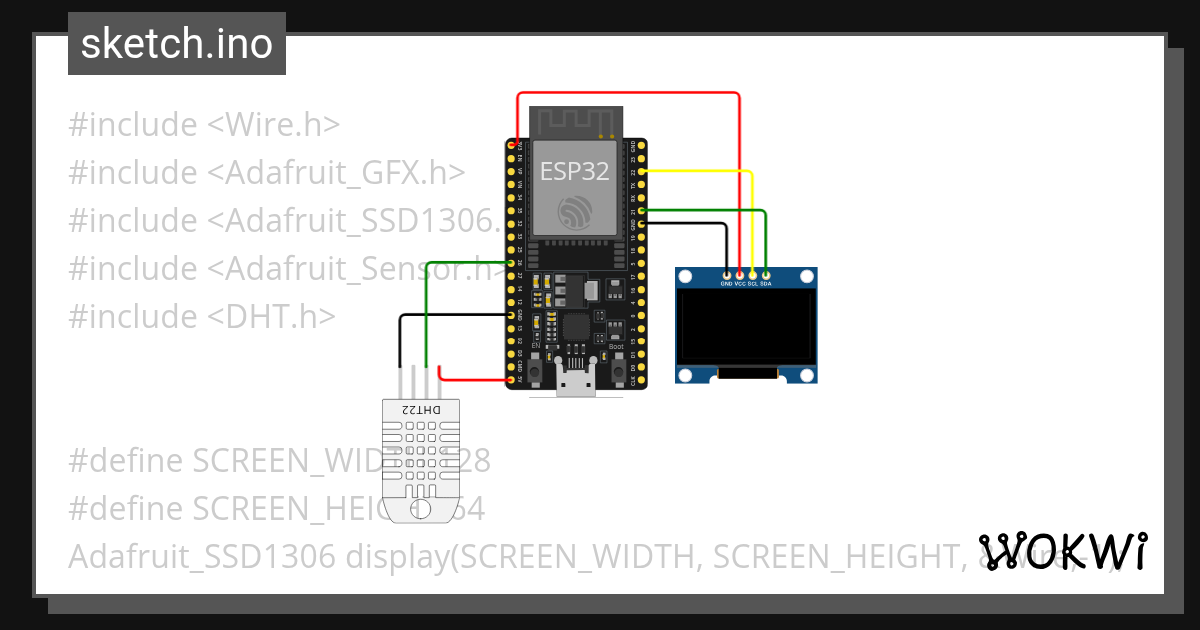 Ejercicio 6 FISICO - Wokwi ESP32, STM32, Arduino Simulator