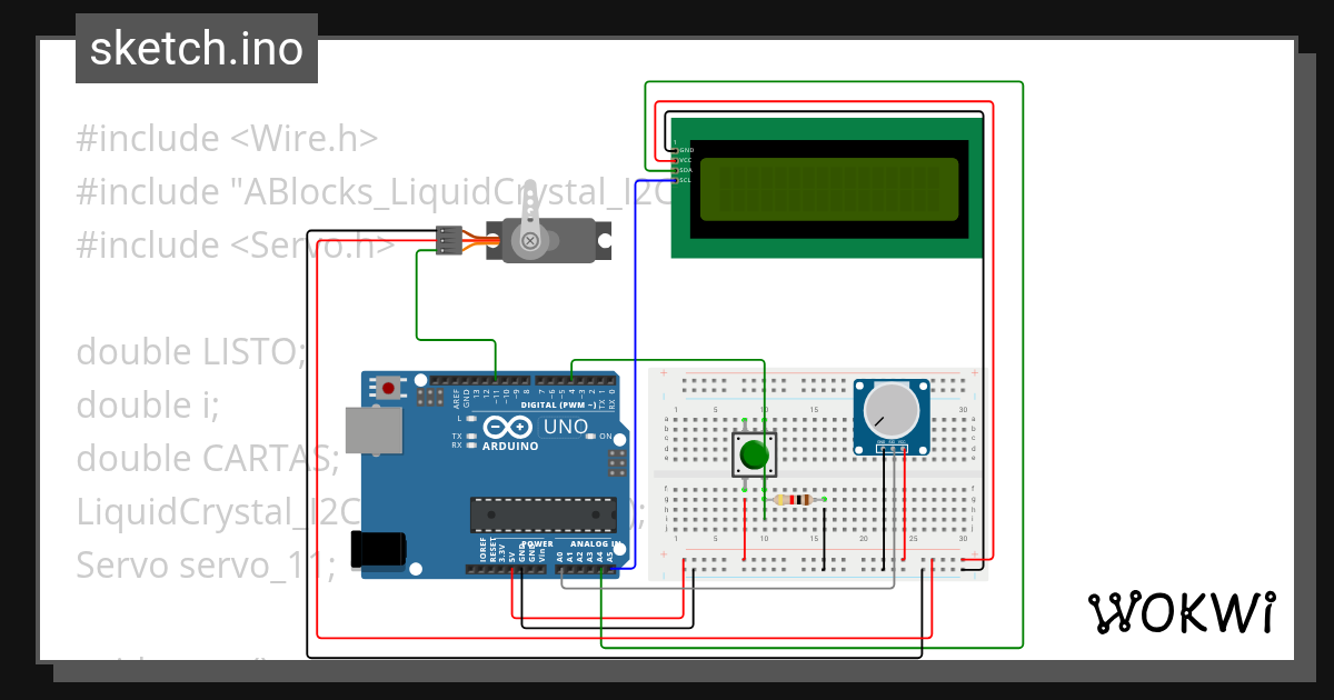 Proyecto Numero 5 Completo N 5° Wokwi Esp32 Stm32 Arduino Simulator 6247