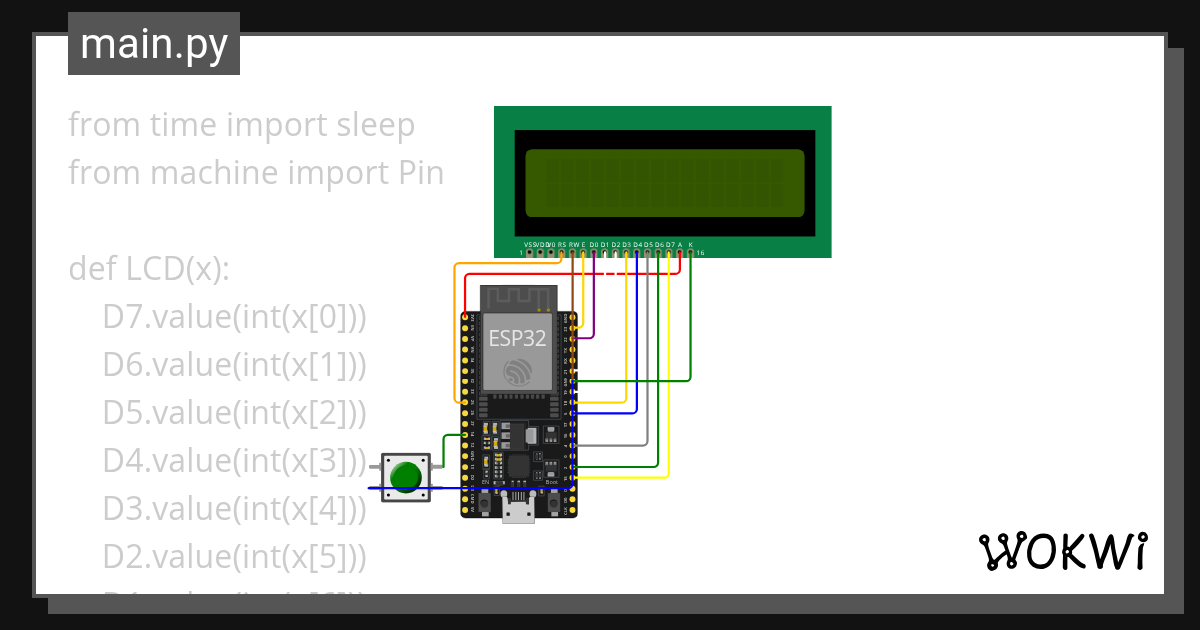 Lsd Wokwi Esp32 Stm32 Arduino Simulator