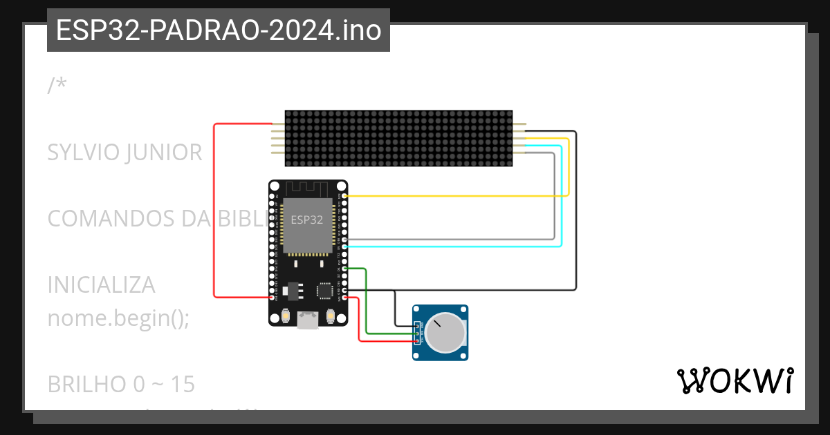 SYLVIO26092024EX3 - Wokwi ESP32, STM32, Arduino Simulator