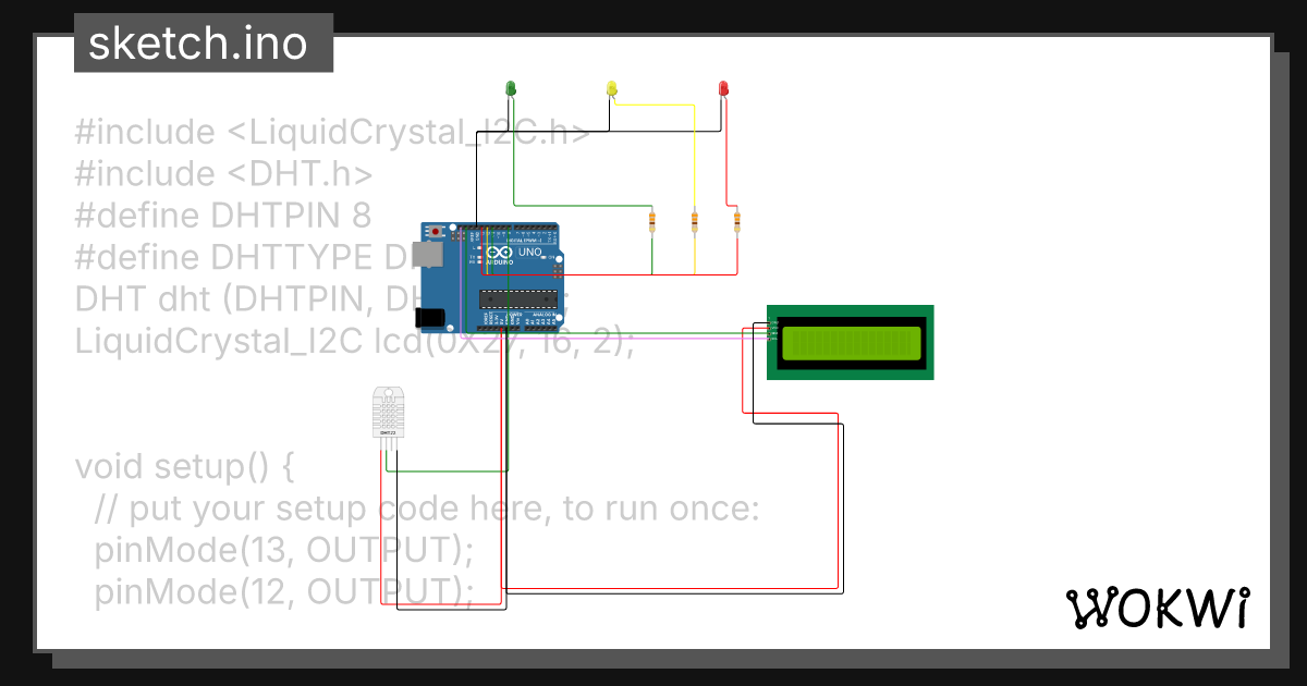 Hizam Azizi XII-3 - Wokwi ESP32, STM32, Arduino Simulator