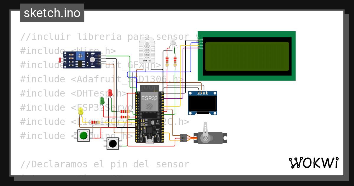 Instrumento Wokwi Esp32 Stm32 Arduino Simulator