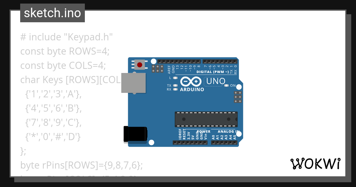 interfacing key - Wokwi ESP32, STM32, Arduino Simulator
