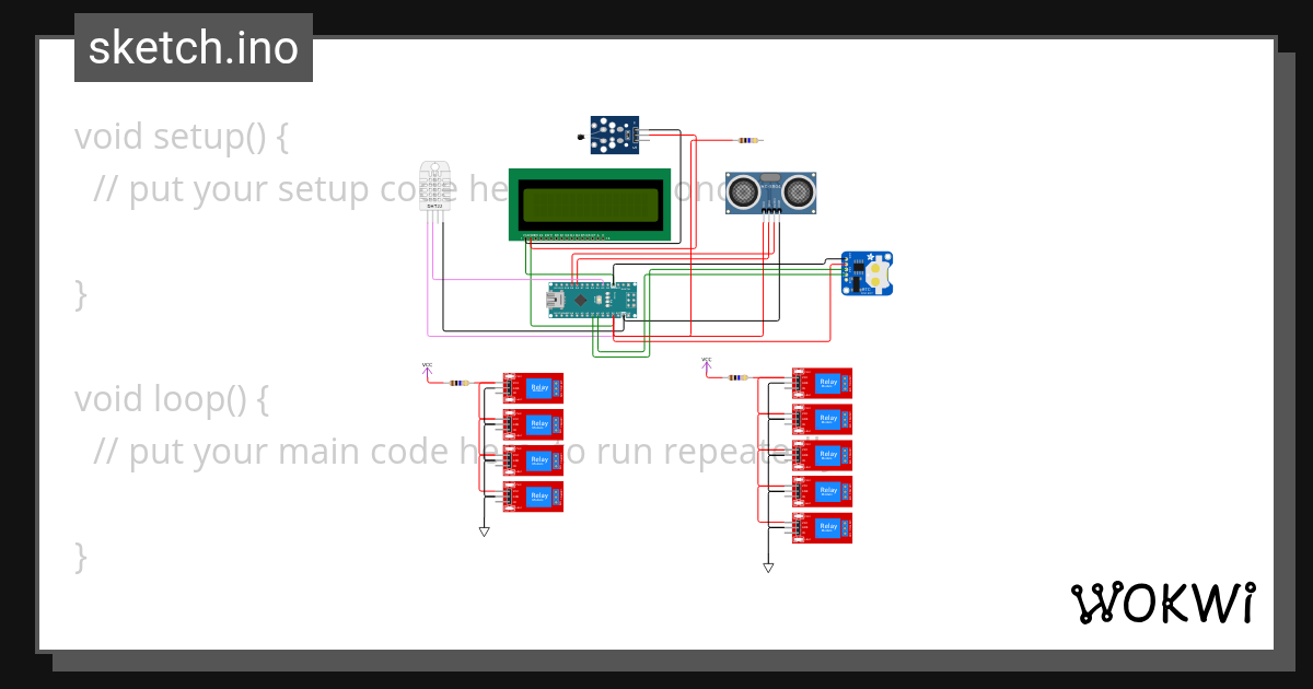 โปรเจค Wokwi Esp32 Stm32 Arduino Simulator 5492
