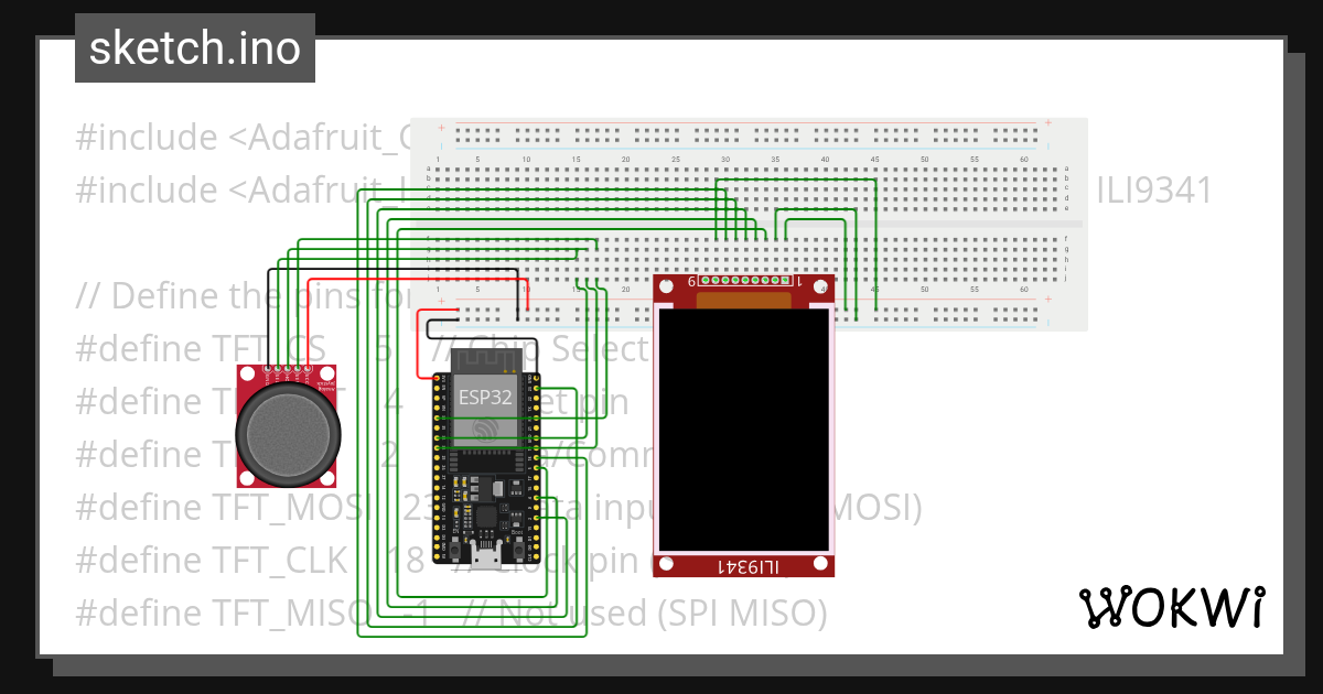 Disp - Wokwi ESP32, STM32, Arduino Simulator