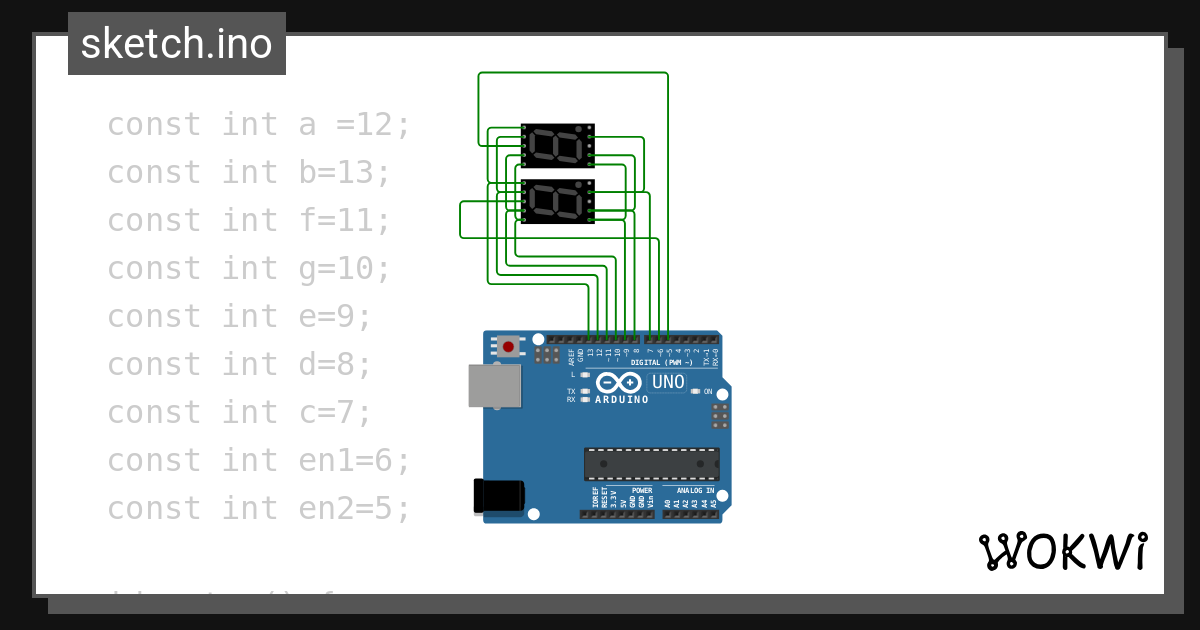 Prueba Display Wokwi Esp32 Stm32 Arduino Simulator 6693