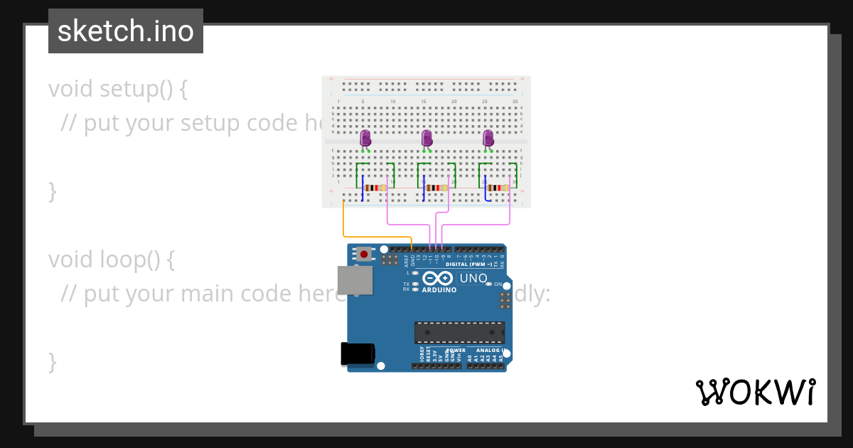 Prueba 1 - Wokwi ESP32, STM32, Arduino Simulator