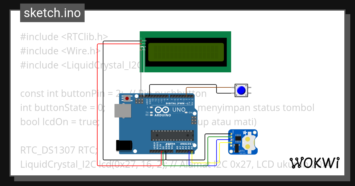 tes project jam digital - Wokwi ESP32, STM32, Arduino Simulator