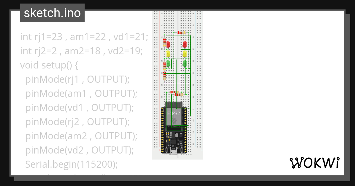 JUELAPAUL_E1 - Wokwi ESP32, STM32, Arduino Simulator