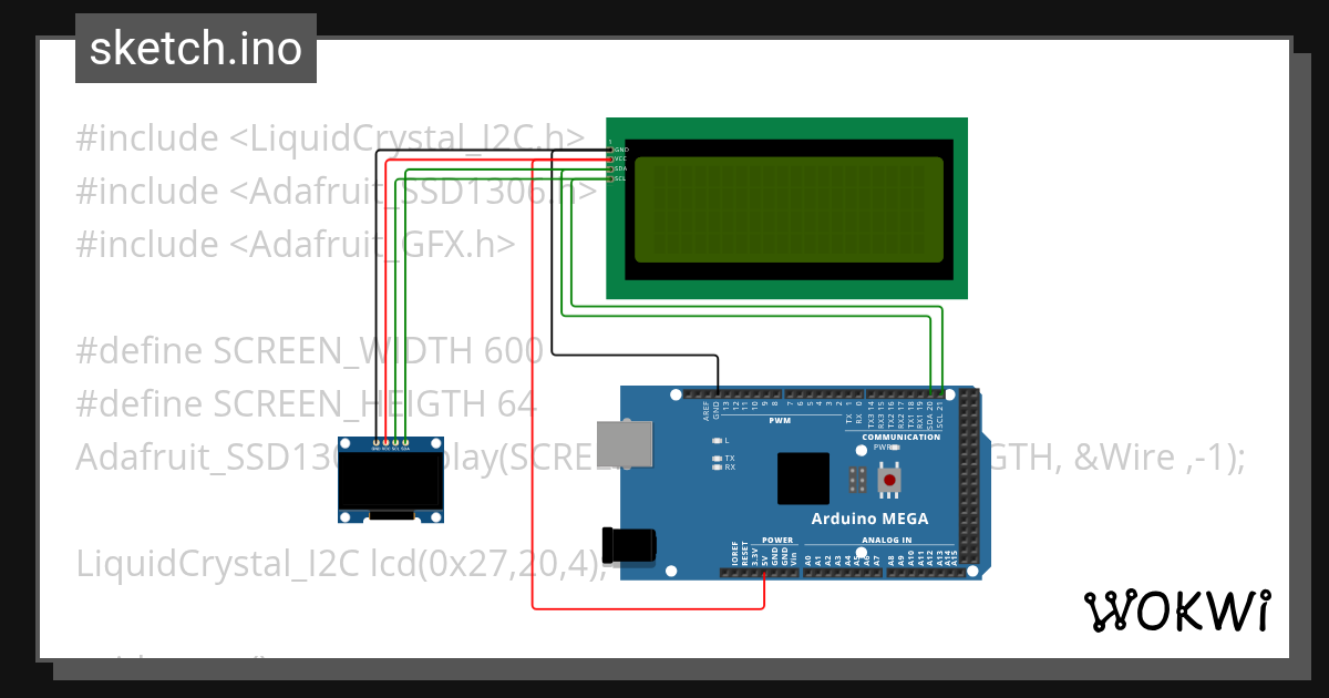 LCD - Wokwi ESP32, STM32, Arduino Simulator