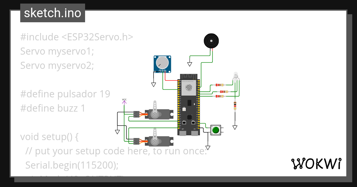 lab05 - Wokwi ESP32, STM32, Arduino Simulator