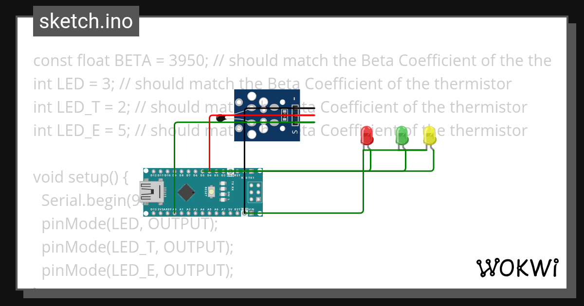 Temperature Checker Wokwi Esp32 Stm32 Arduino Simulator 