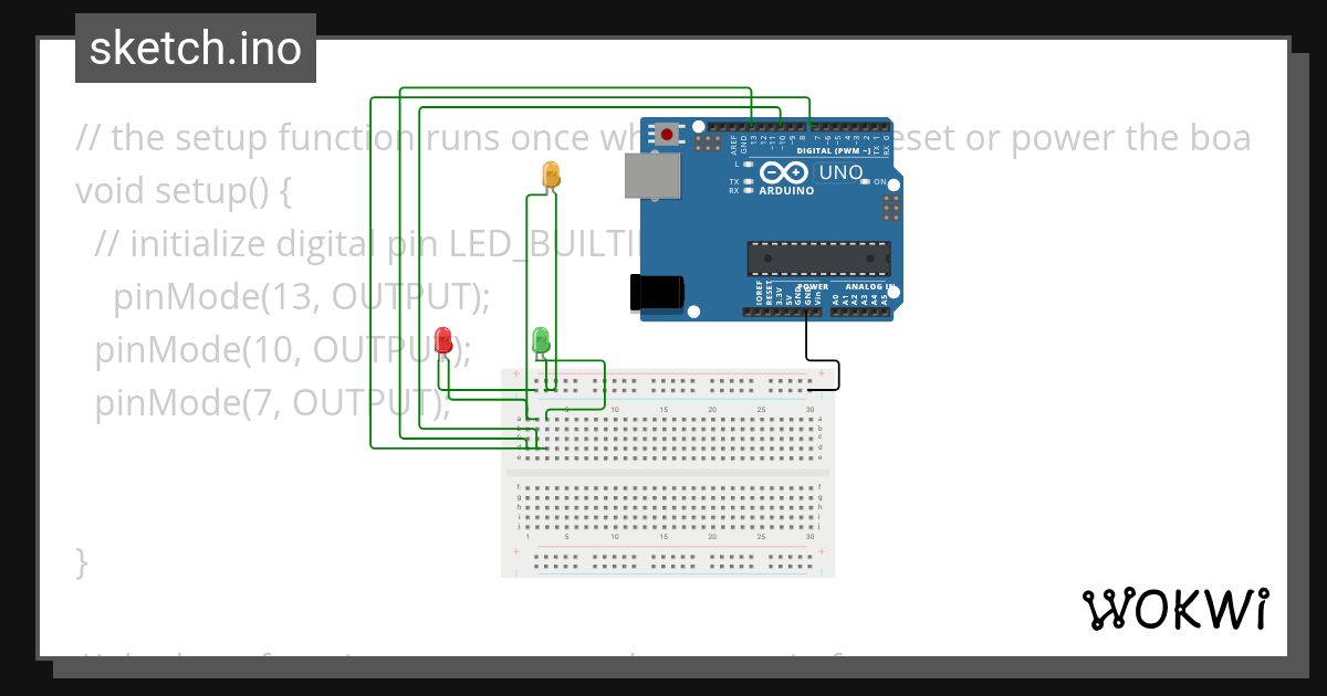 Session 3 - Traffic Light Simulator - Wokwi ESP32, STM32, Arduino Simulator