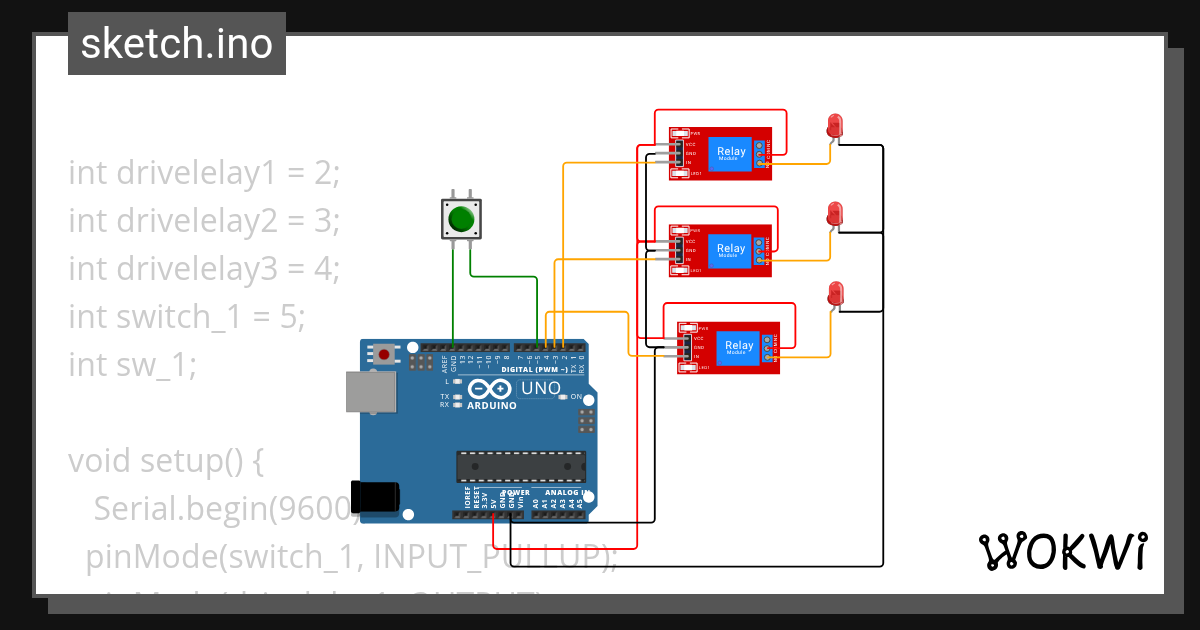 gas expansive sample relay trig high - Wokwi ESP32, STM32, Arduino Simulator